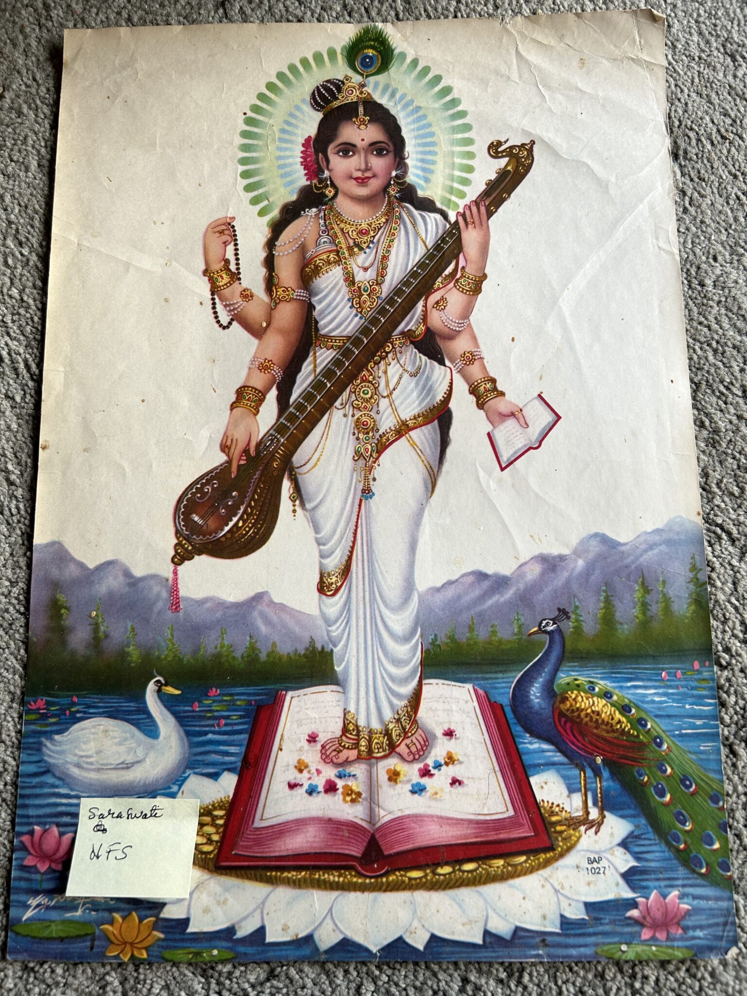 Poster Saraswati – Divine Distraction